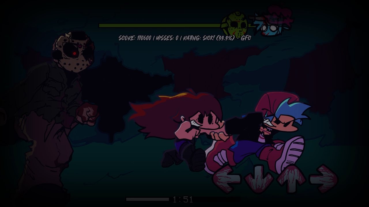 FNF - FRIDAY NIGHT THE 13TH v1.5 - Masked Perdition (by Cardizzle ...