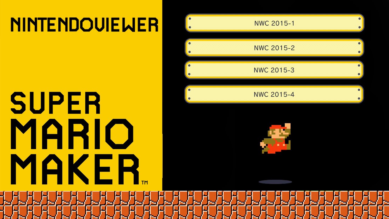 [Gameplay] Super Mario Maker - Coursebot: Sample Courses - NWC ...