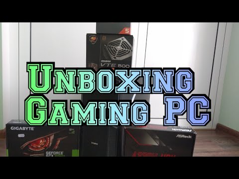 Unboxing Gaming PC - YouTube