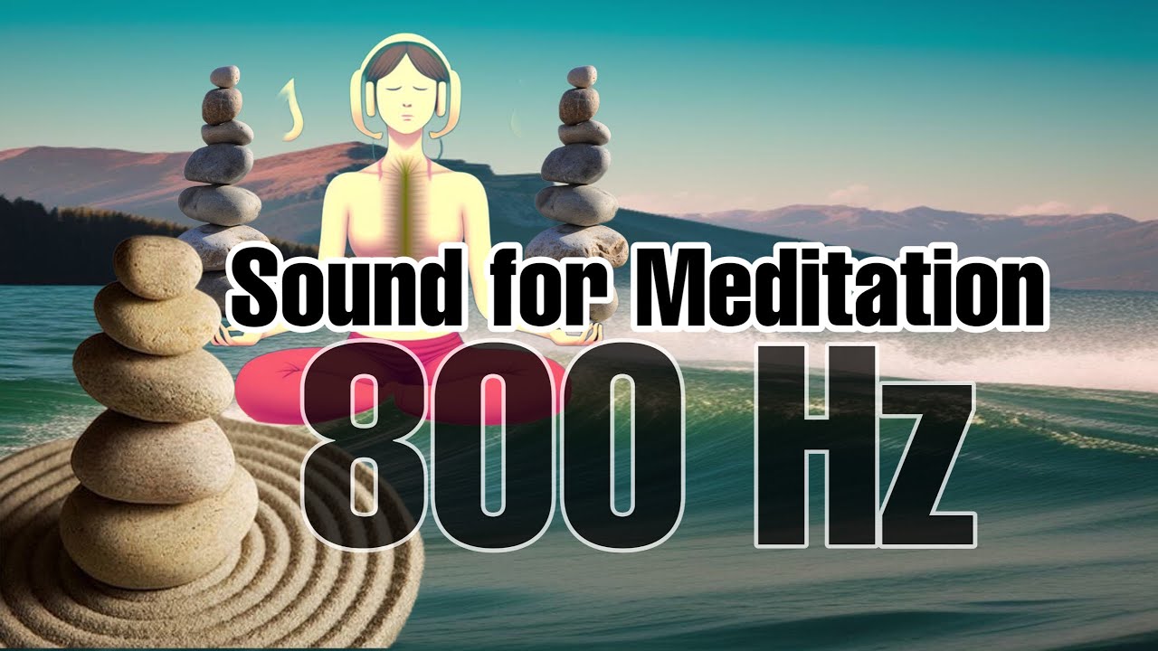 Birds and Ocean Waves Sound 800Hz Frequency /Control Debilitating ...