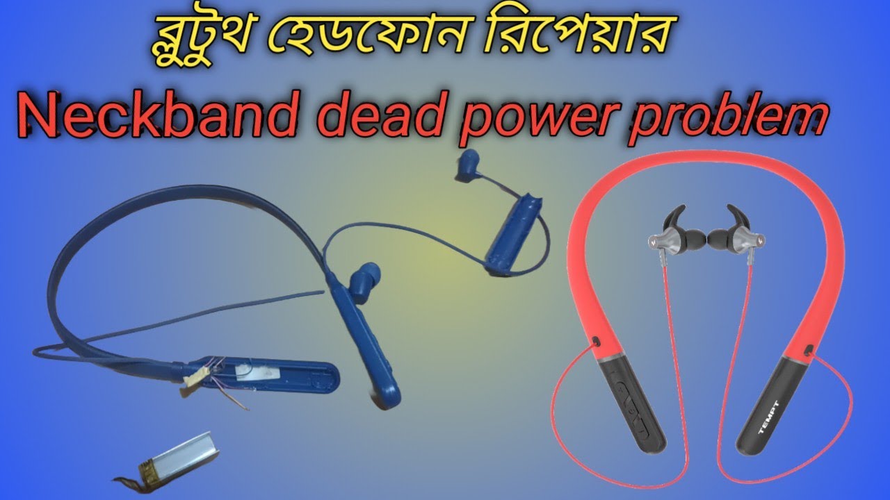 Bluetooth headphone repair||headphone repairing||how to repair ...