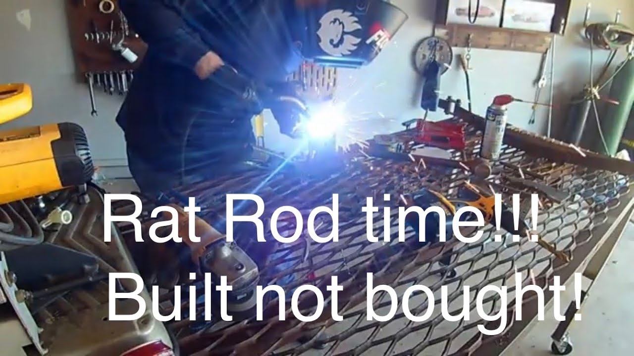 Lets build a Rat Rod! Part 8 New Front axle cross spring brackets and ...