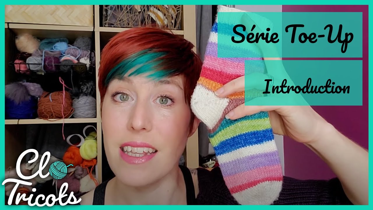 Chaussettes Toe-Up - Introduction - YouTube