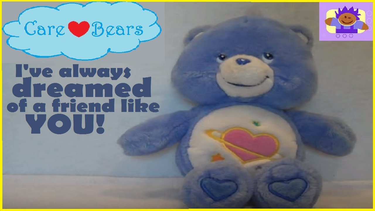 2004 Care Bear Daydream talking Bear Plush toy By TCFC - YouTube