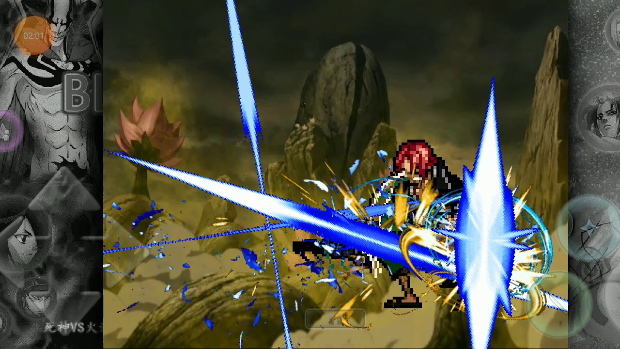 Shanks vs Levi (bleach vs naruto) - YouTube