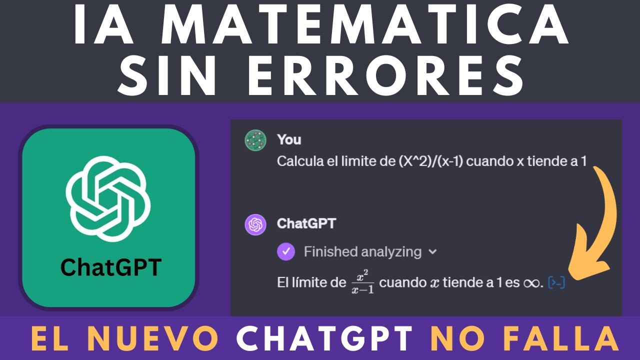 Como utilizar la IA MATEMÁTICA que NO FALLA | Deberes HAZ TUS SIN ERRORES con ChatGPT Math ...