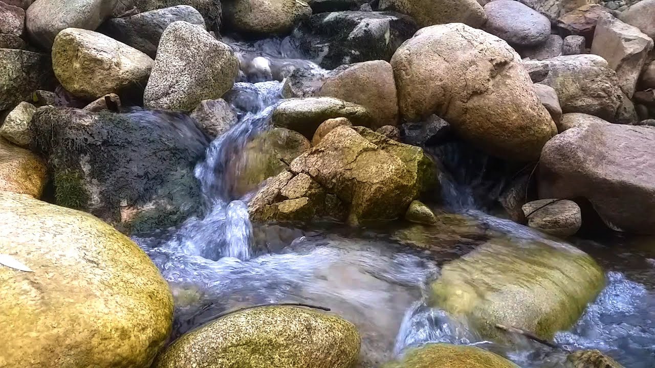 The sound of running water/Sound of nature/Nature sound/The relaxing ...