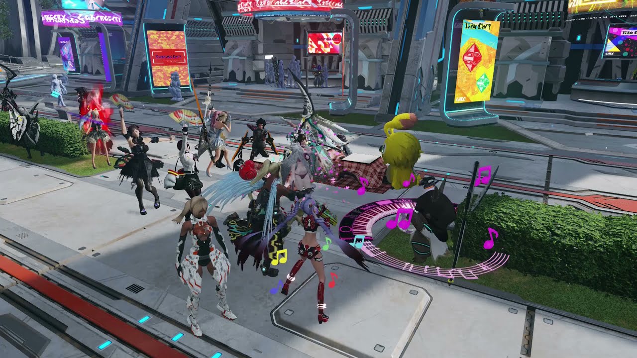 PSO2:NGS - Random Dancing (Part 2) - YouTube