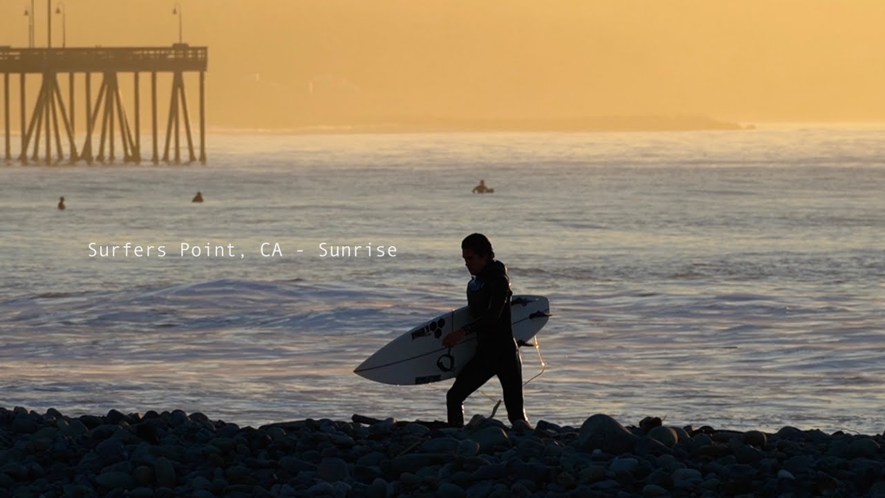 Surfers Point, CA - Sunrise | Surf Film - YouTube