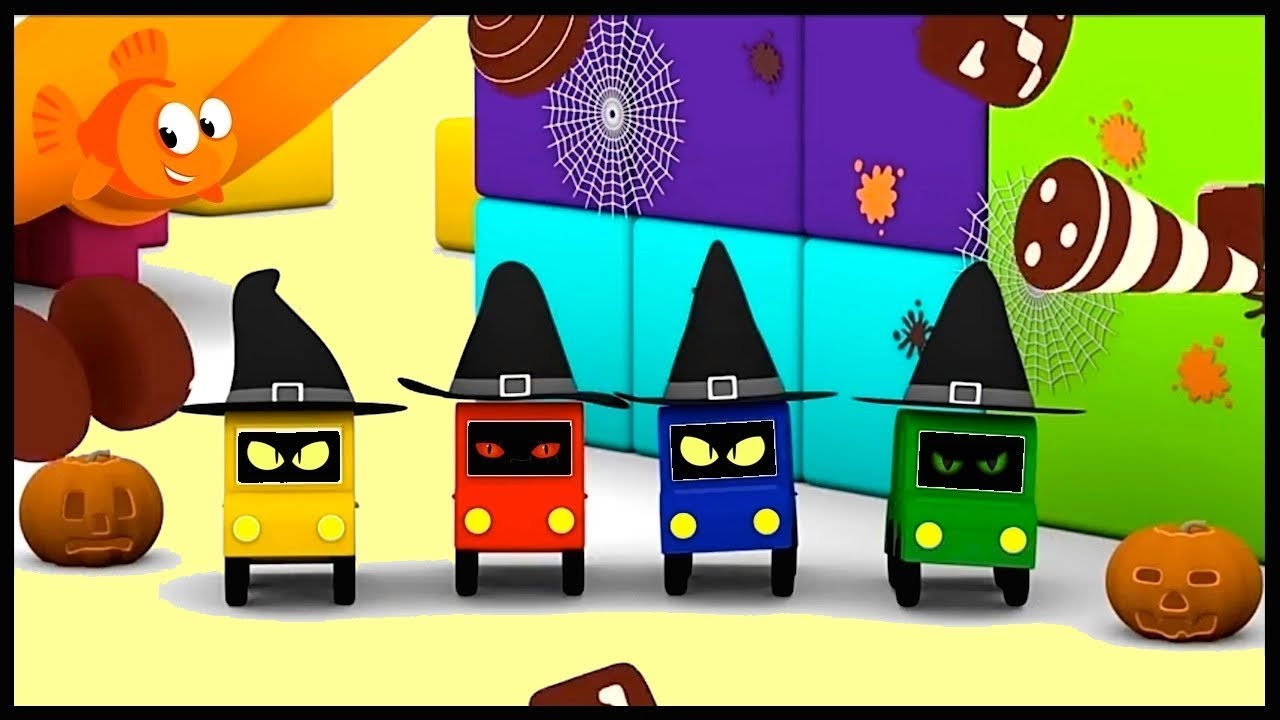 GHOST CARS! - Halloween Cartoon Cars - Kids Cartoons for Children ...