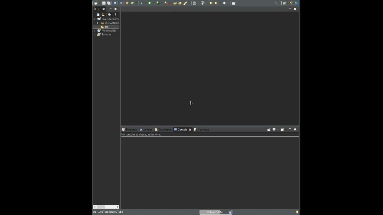 Java - #2 - Creating your first project - YouTube