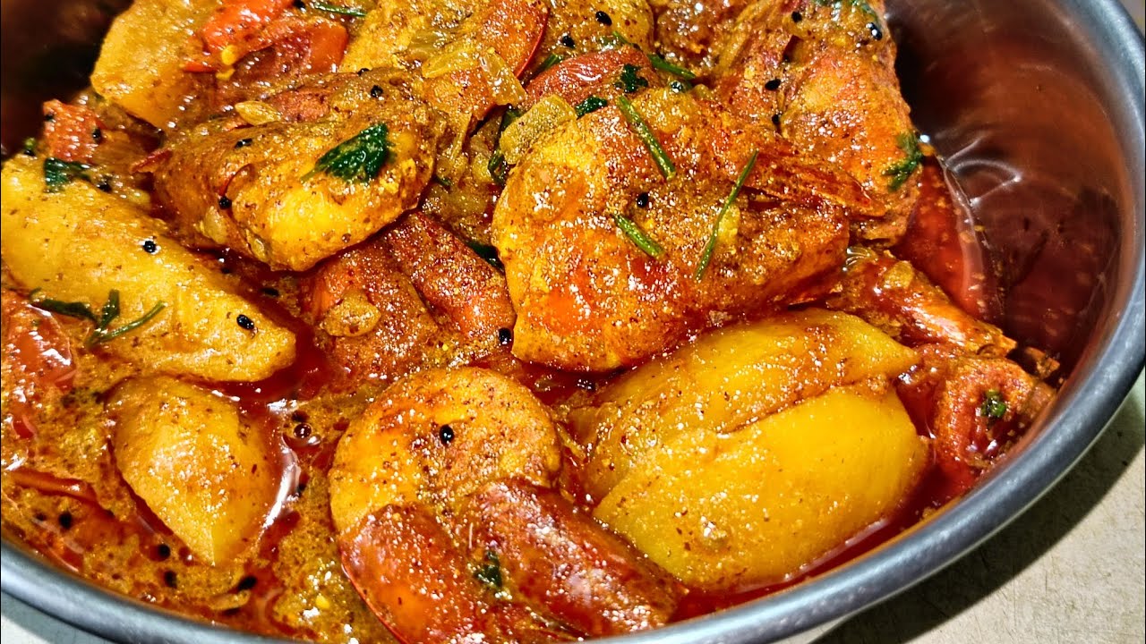 সর্সে বাটা দিয়ে চিংড়ি মাছের রেসিপি// How to make sorse chingri recipe ...