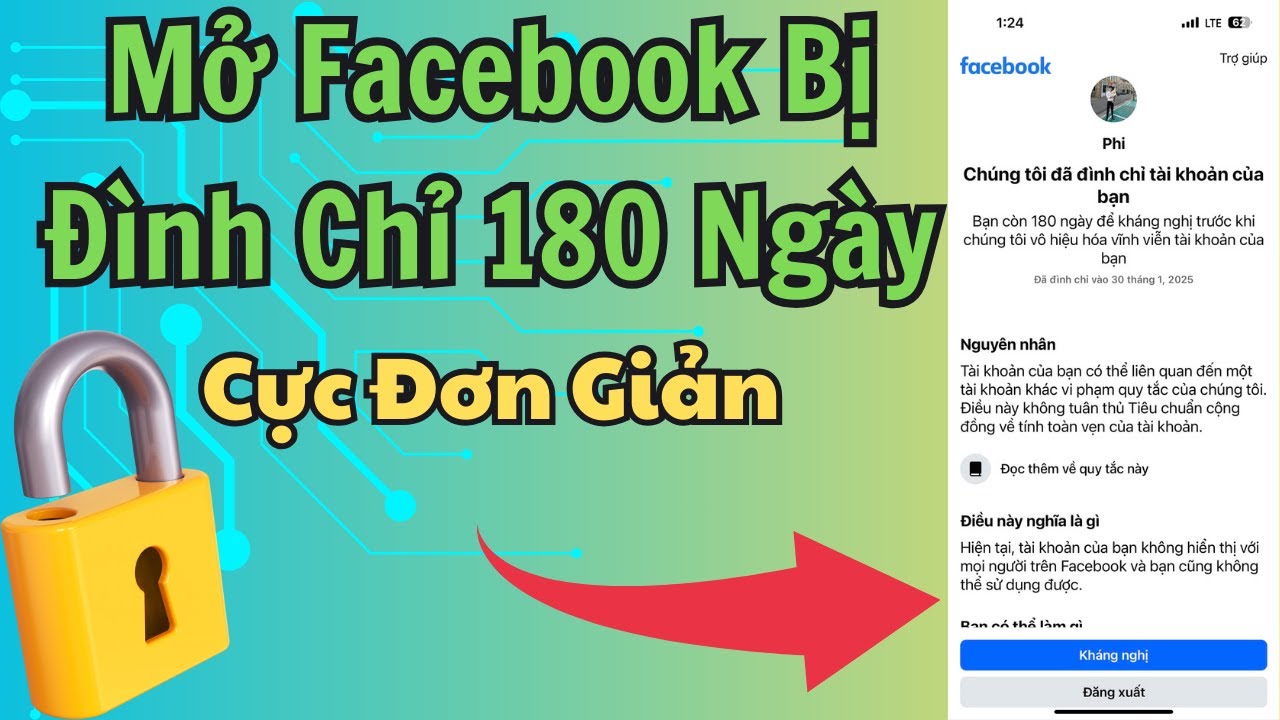 Hướng Dẫn Mở Khóa Facebook Bị 282, Facebook Bị Khóa 180 Ngày Thành Công ...