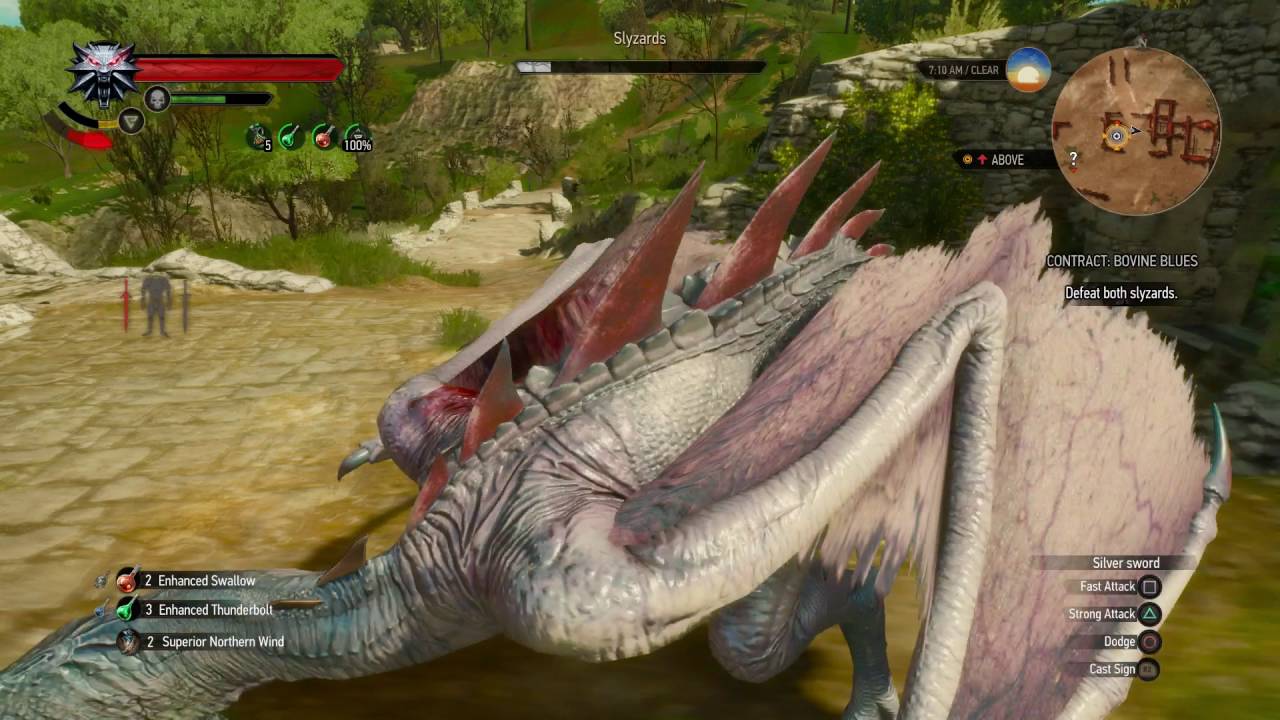 The Witcher 3 Blood and Wine - Contract: Bovine Blues: Climb Hill ...