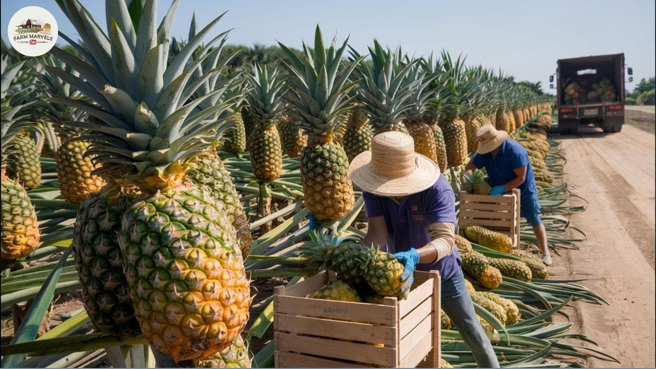 American Farmers Harvest And Process 10 Million Tons Of Pineapples ...