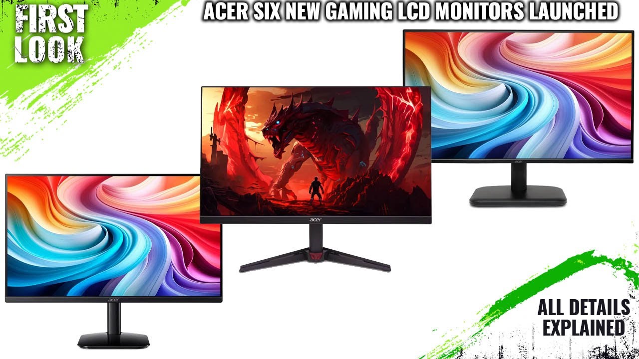 Acer Nitro VG0, KA2 And EK1 Series LCD Monitors Launched - Explained ...