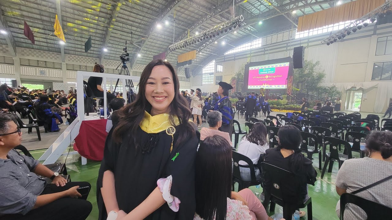 UPLB Graduate School Hooding Ceremony of Ching 🌻 - YouTube