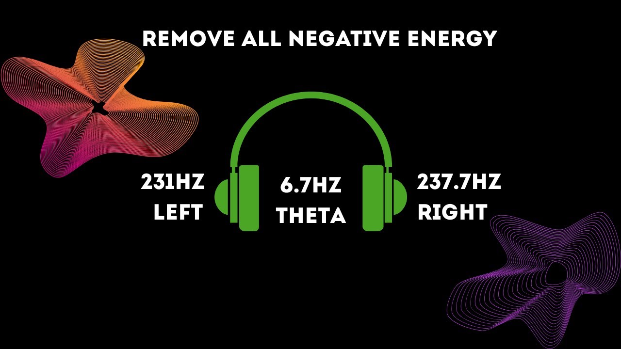 LOW Frequency Music for SLEEPING, Relaxing 6.7 Hz THETA Waves, Remove ...