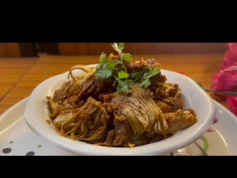 मसालेदार सुखी कटहल की सब्जी जिसका स्वाद है लाजवाब। spicy dry kathal ...