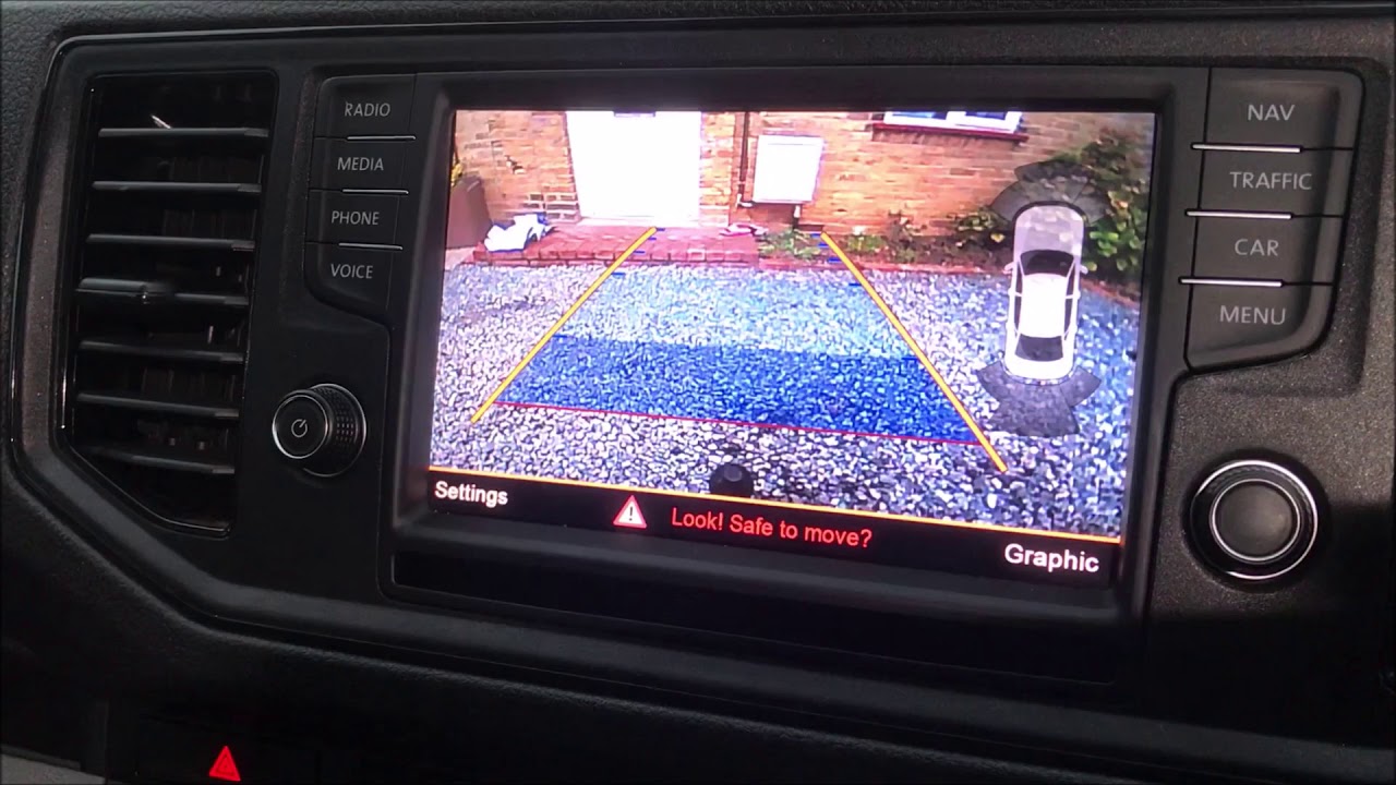 VW Crafter 2018 Reverse Camera Fitted Essex - YouTube