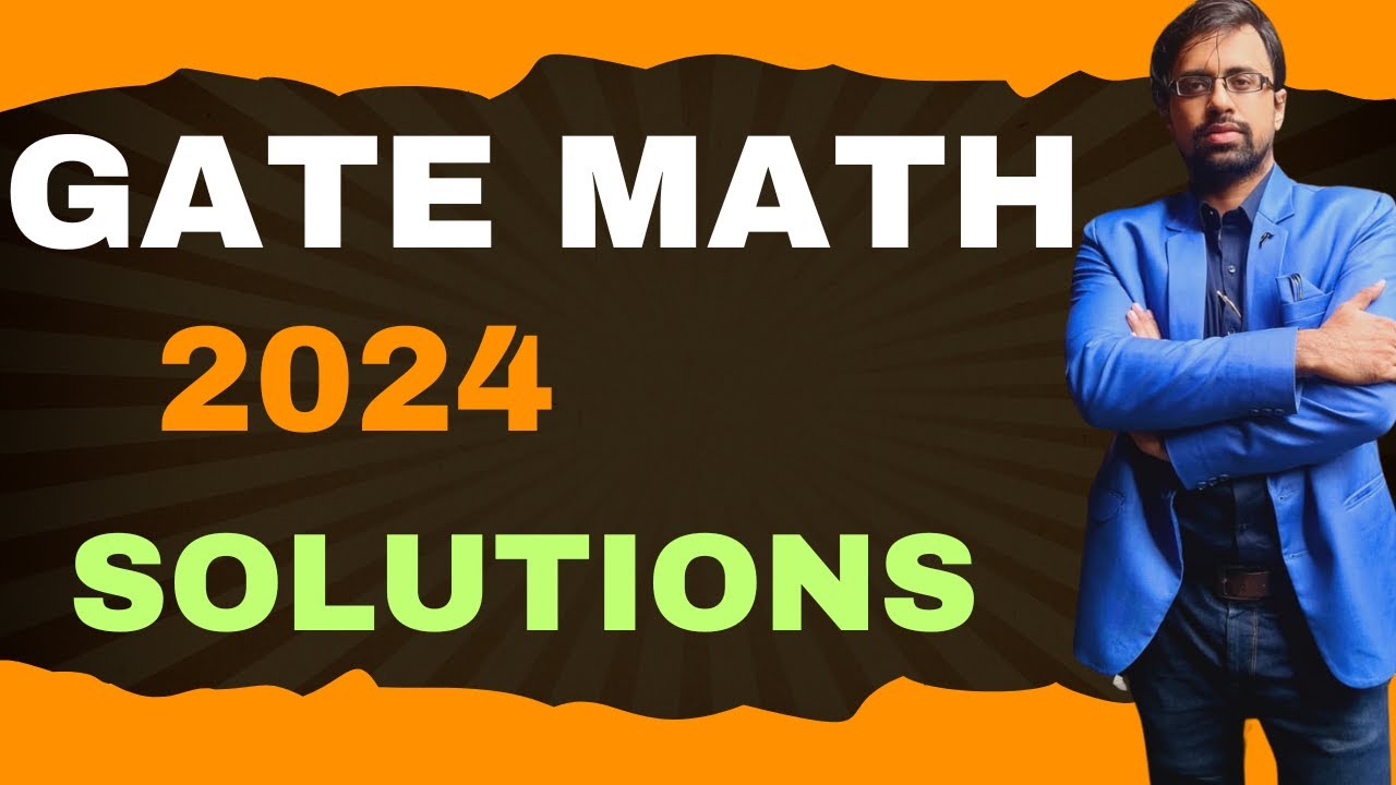 GATE Math 2024: Question 11 Demystified|Proven Strategies for Success ...