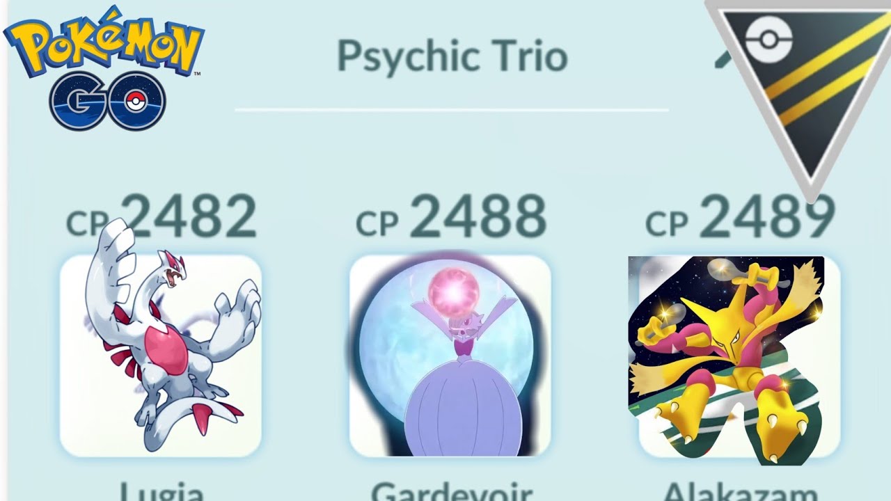 Ultra League!! Using Psychic Trio in GBL!! || Are you scared of physics ...