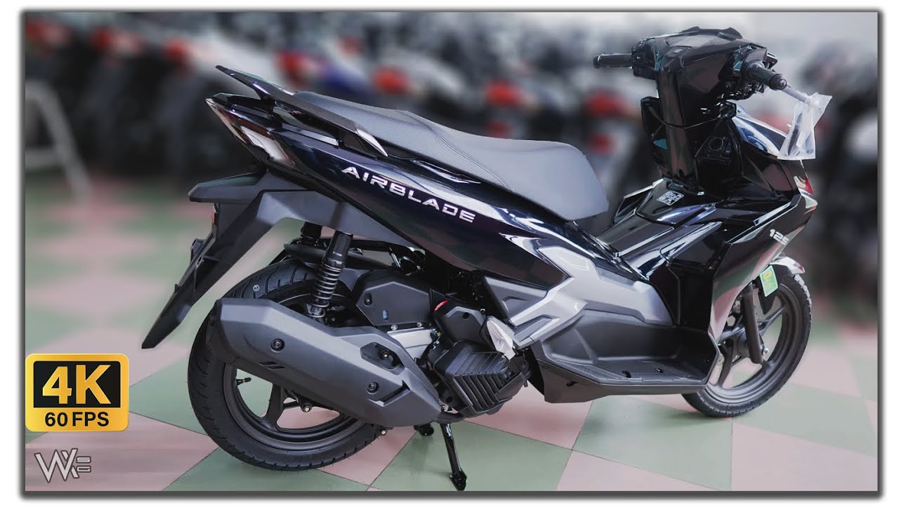 Honda AIRBLADE 125 CBS 2025 | Đen Bóng | Walkaround - YouTube