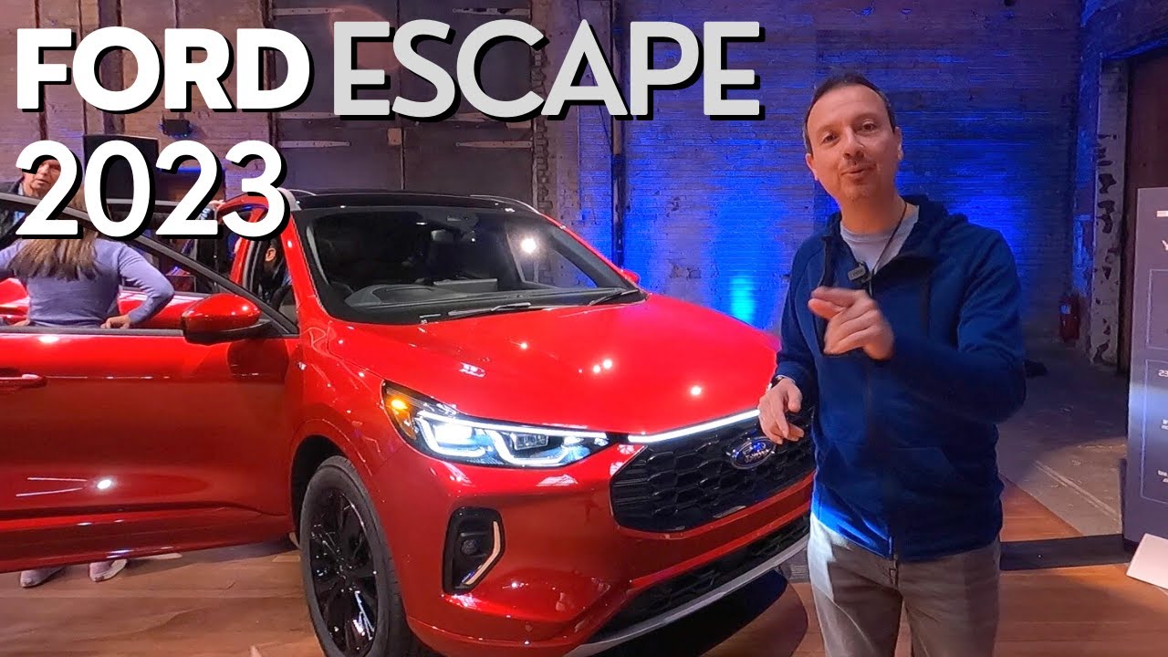 Nueva Ford Escape 2023 - Mejor que Honda CR-V? - YouTube