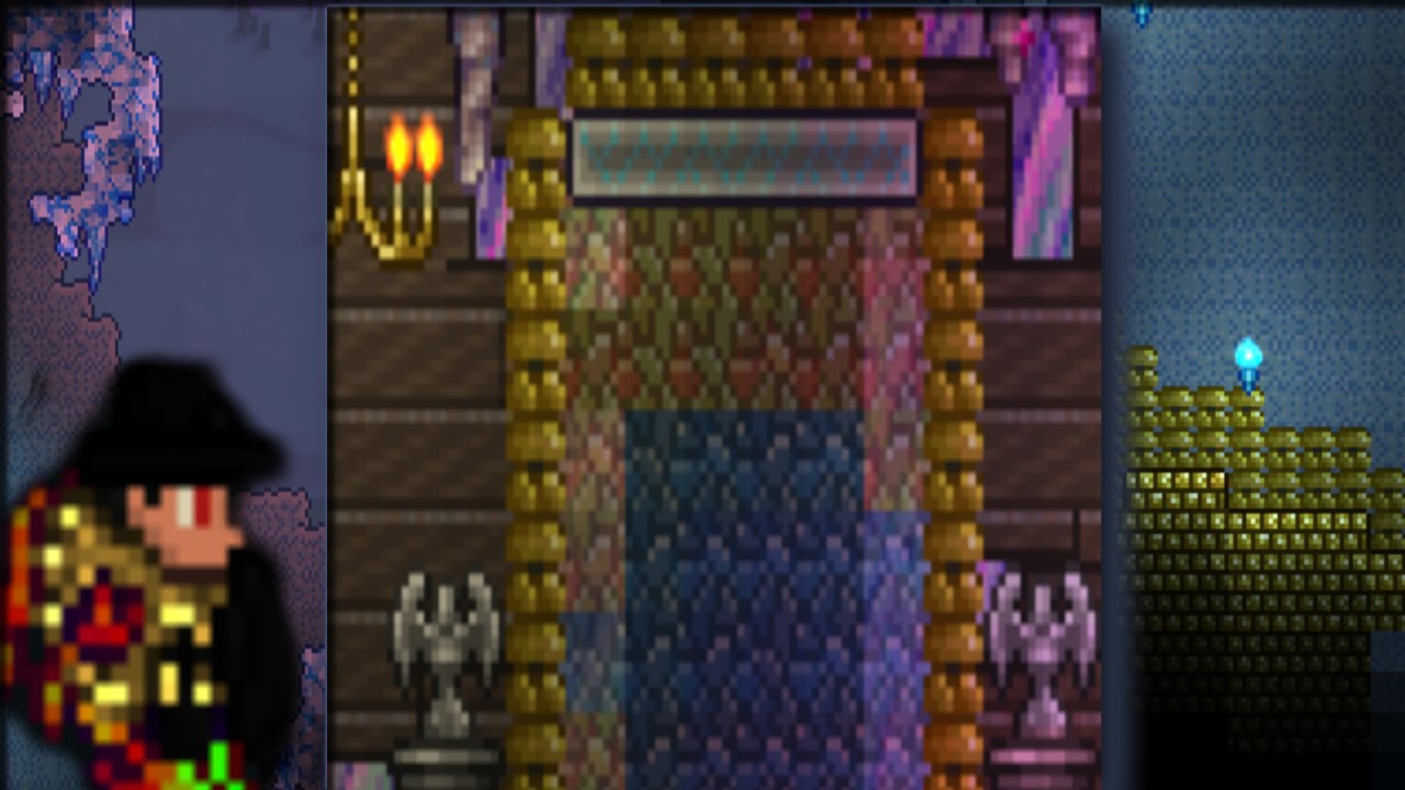 Terraria! Mage Story (BONUS PARTS!) Part 1 "Harry Potato and the Portal ...