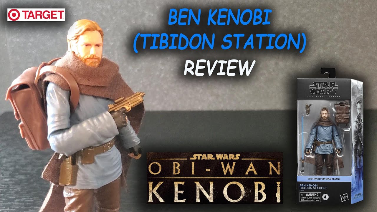 Ben Kenobi (Tibidon Station) Star Wars Black Series - REVIEW (Target ...