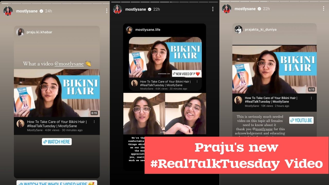@MostlySane 's New Video / The Much Needed One / Praju ke Stories ...