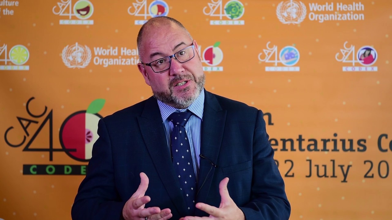Steve Wearne on Codex efforts to address antimicrobial resistance - YouTube