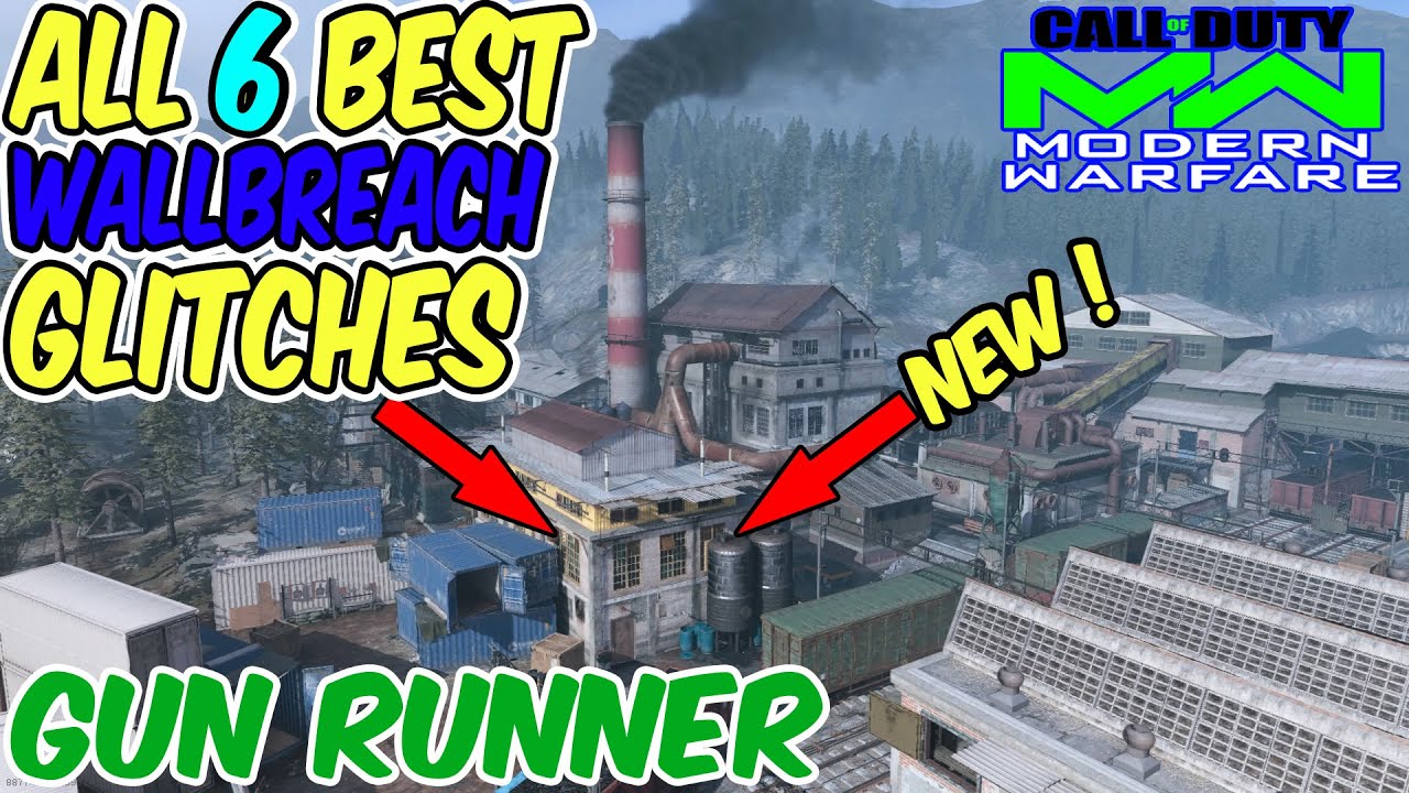 COD MW GLITCH BEST and new! WALLBREACHES GUN RUNNER New Secret Rooms ...