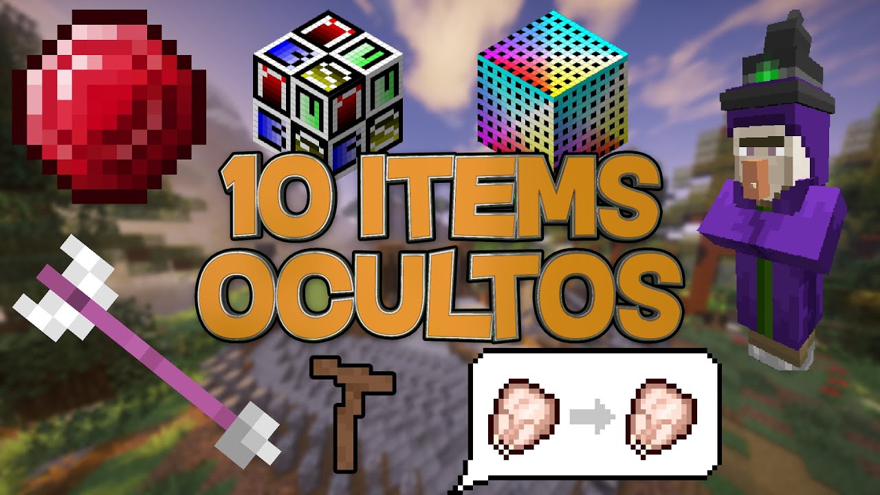 10 Items Ocultos Que No ConocÍas Redescubriendo Minecraft 2020 1