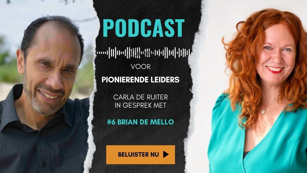 #6 'Optimisme is een werkwoord'. In gesprek met Brian de Mello - YouTube