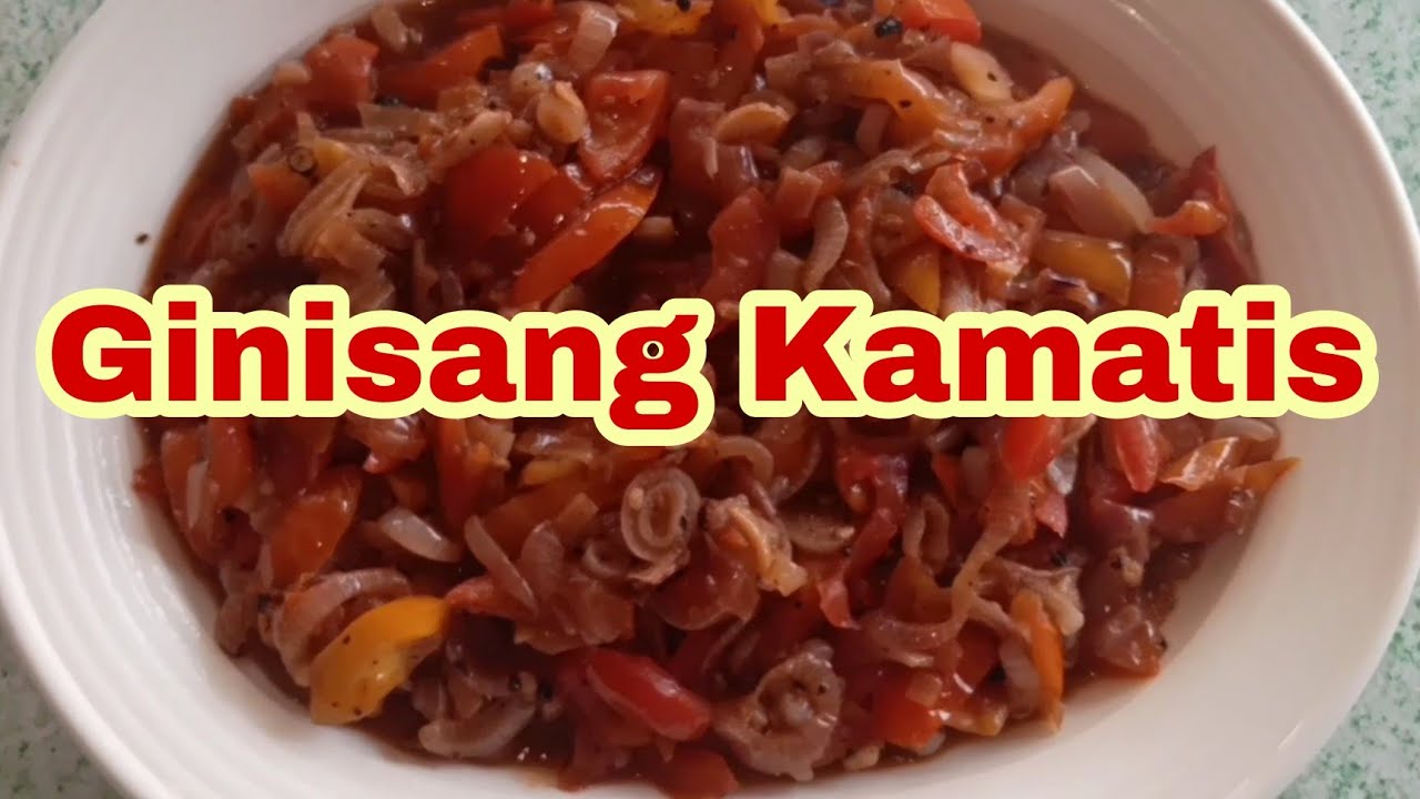 GINISANG KAMATIS WITH SIBUYAS | Masarap kahit walang sahog | Maan's ...