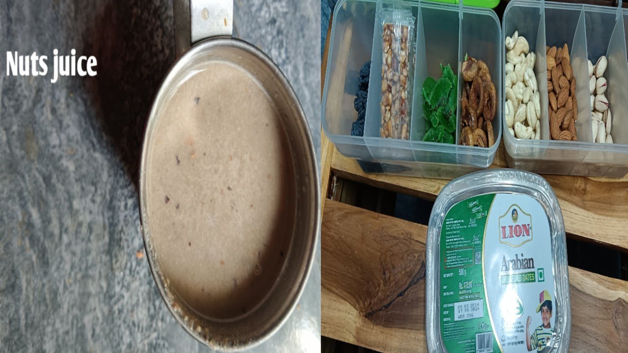 healthy Nuts milkshake must try/ Nuts juice/ நட்ஸ் ஜுஸ்/மில்க் ஷேக் ...