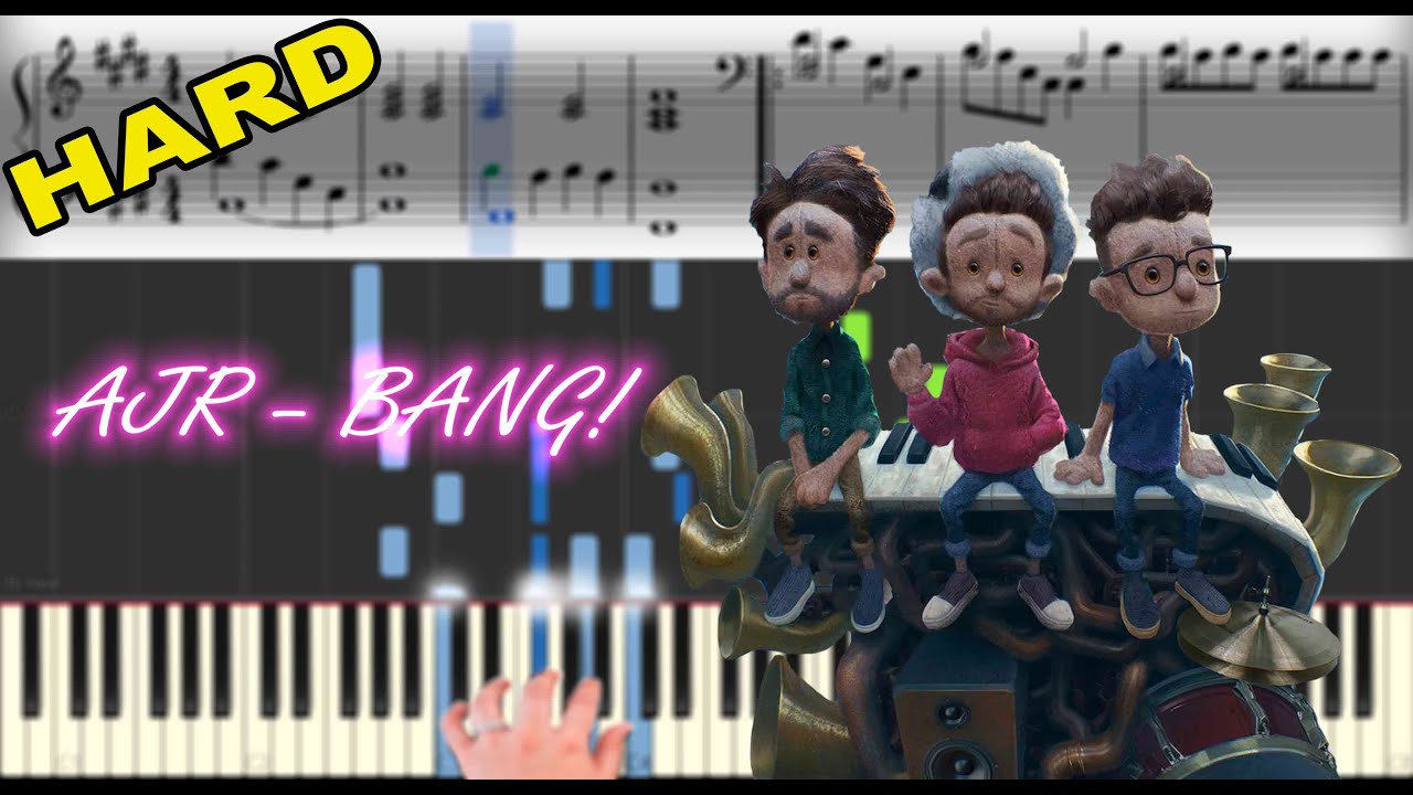 AJR - BANG! | Sheet Music & Synthesia Piano Tutorial - YouTube