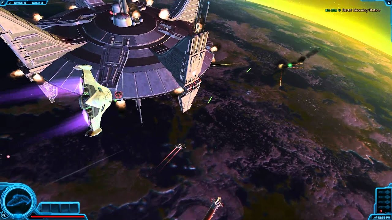 Swtor Space Combat Mission - Cartel Listening Station ( Imperial Agent ...