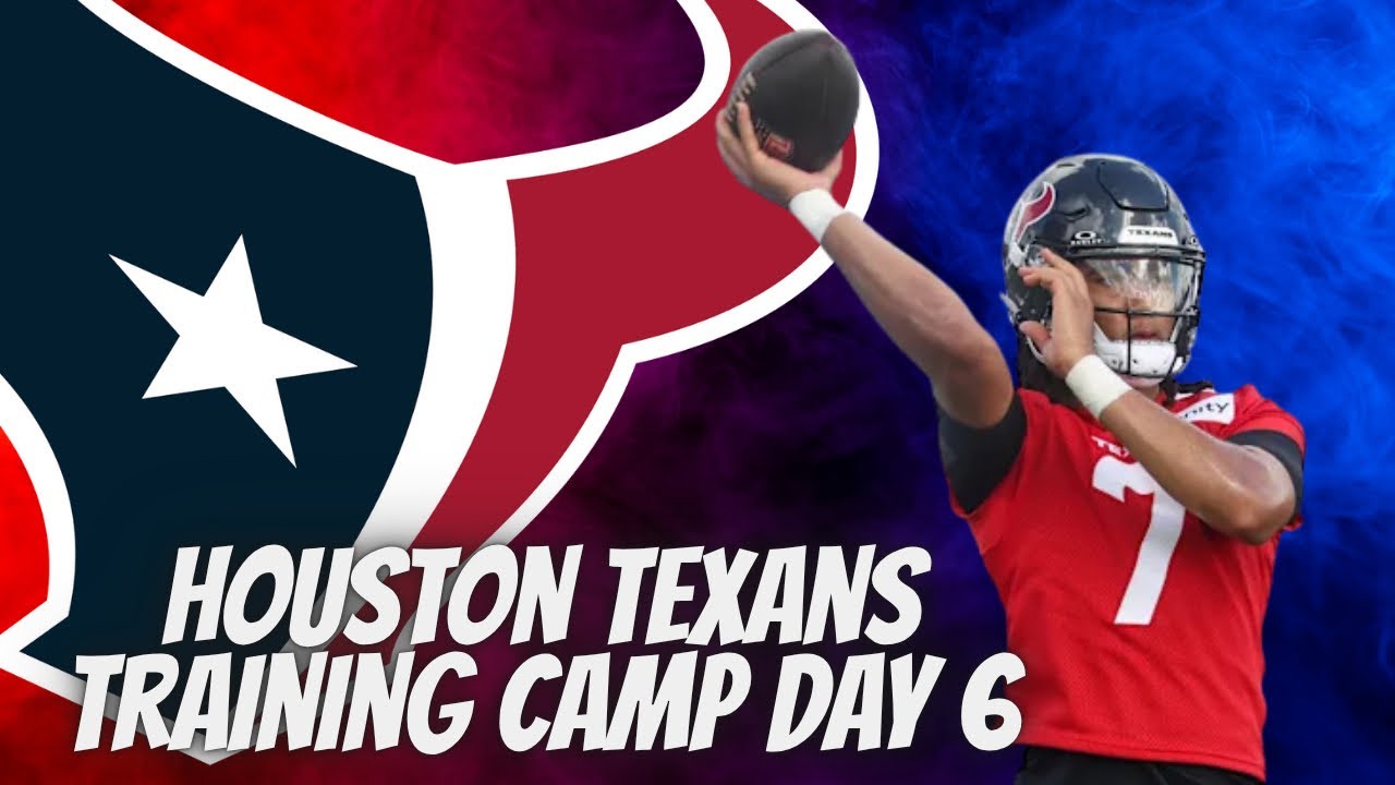 Houston Texans Offense Bounces Back! Training Camp Day 6! - YouTube