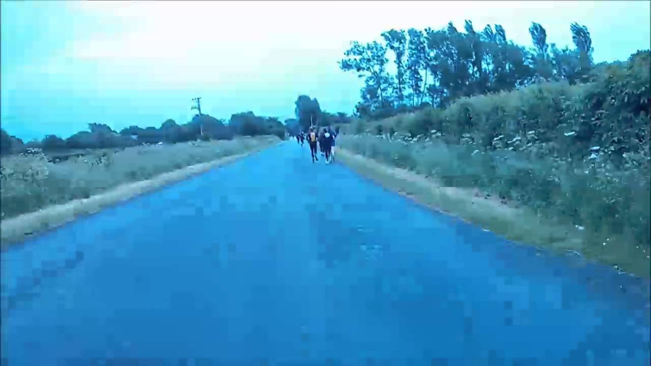 The Wall - Ultramarathon - Day 1 - 4 miles in - YouTube