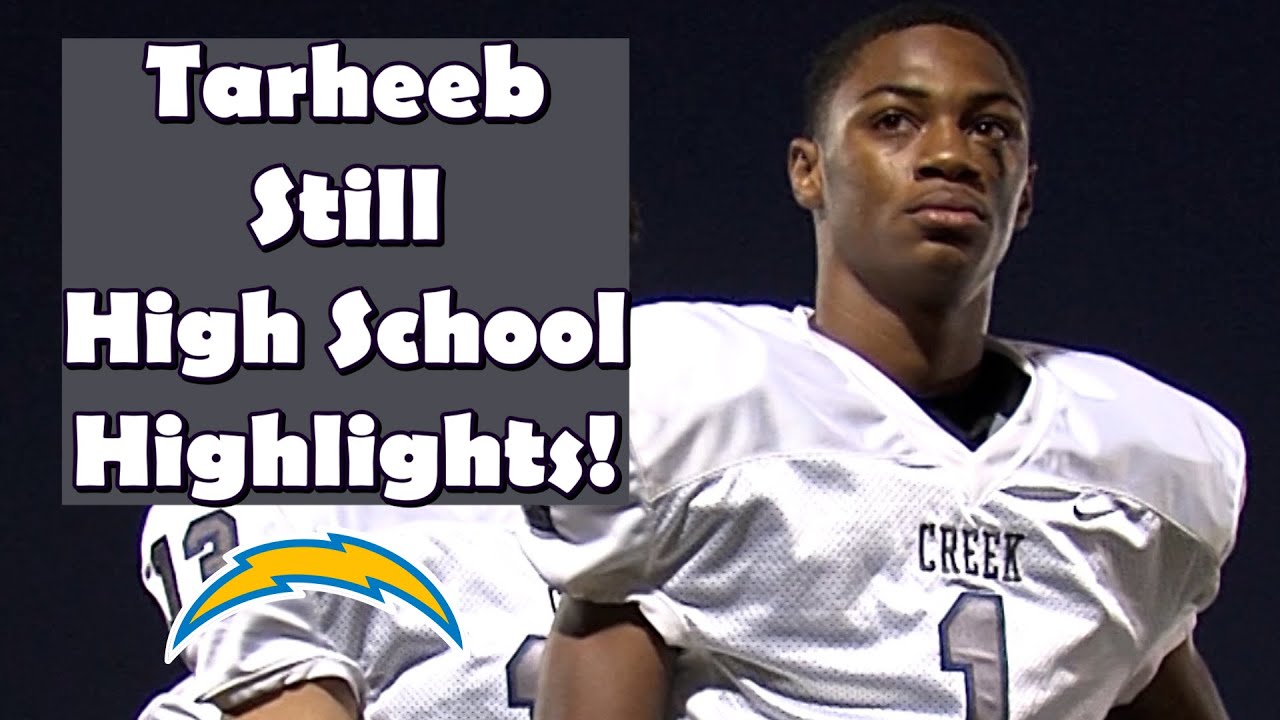 2024 NFL Draft | Tarheeb Still | LA Chargers 5th Round Pick | HS Highlights at Timber Creek HS ...