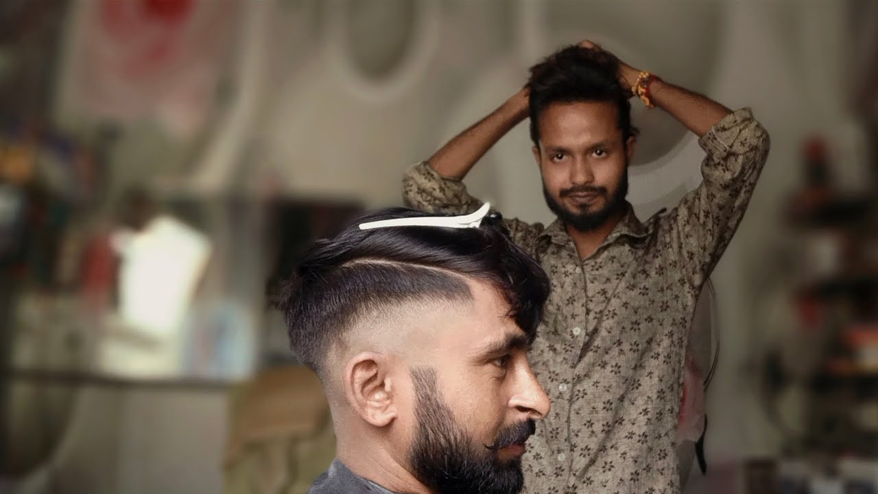 Sk hair salon 661 is live hair cut for & beard style - YouTube