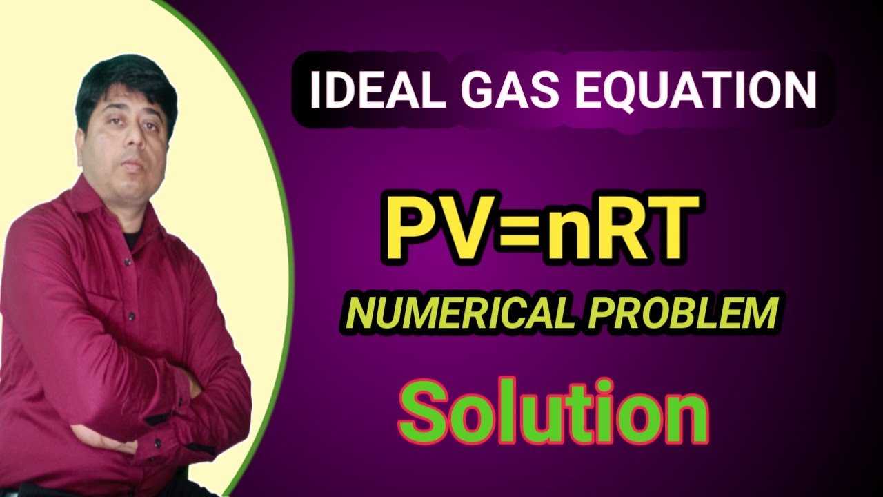 || Ideal Gas' Numerical problem Solution || Solve The problems Using ...