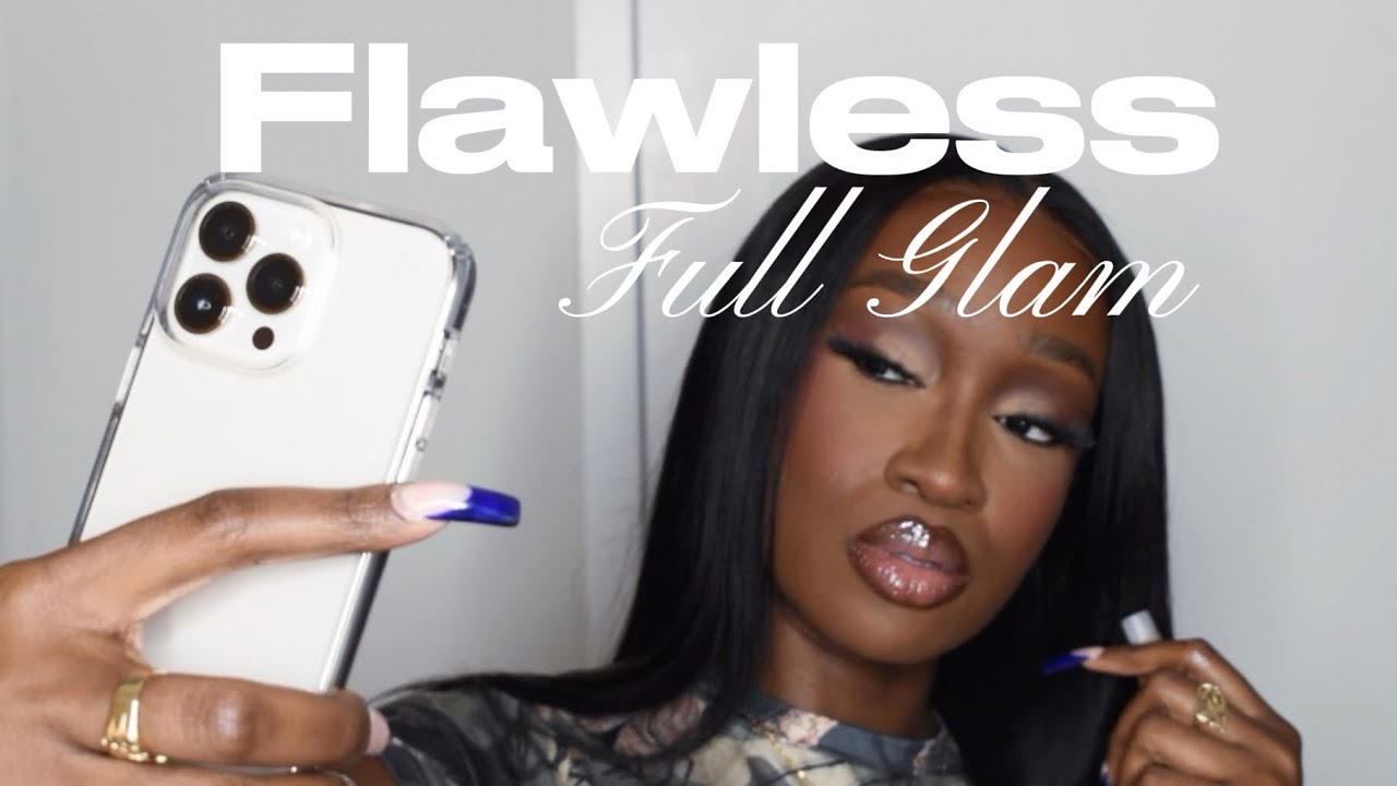 How To Achieve A Perfect Flawless Glam | Client Approved Beat - YouTube