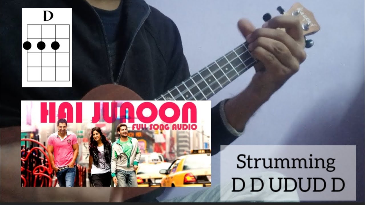 Hai junoon | New York | KK | Ukulele Chords Tutorial - YouTube