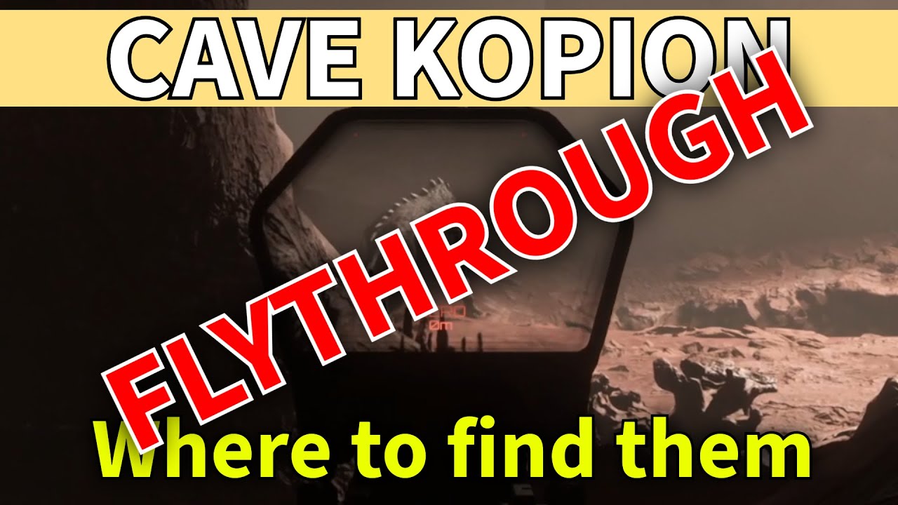 FLYthrough - Cave Kopion Locations - Where to find them - Star Citizen ...