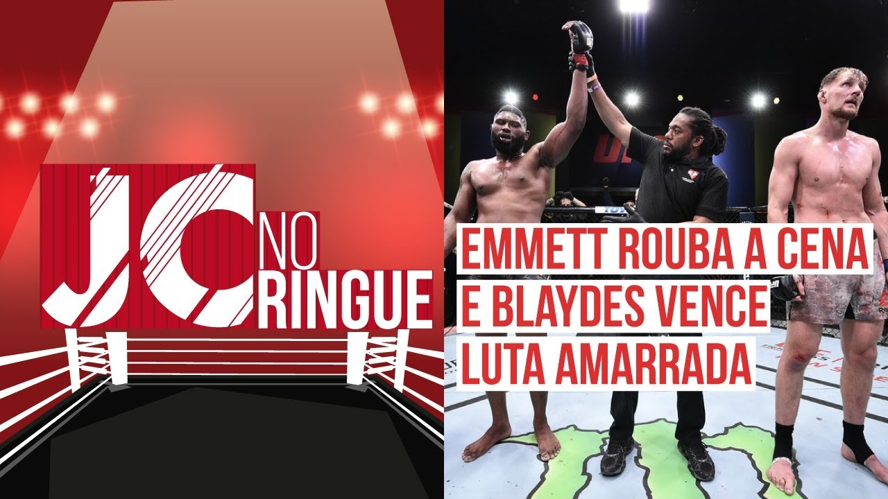 JC no Ringue: UFC Fight Night Las Vegas - Emmett rouba a cena e Blaydes ...