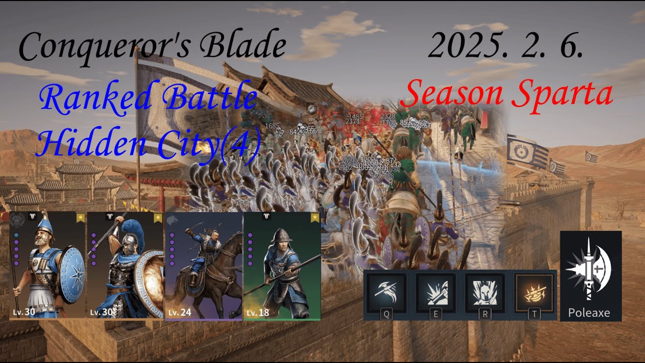 Conqueror's Blade Full Gameplay - Ranked Battle in Hidden City(4) - YouTube