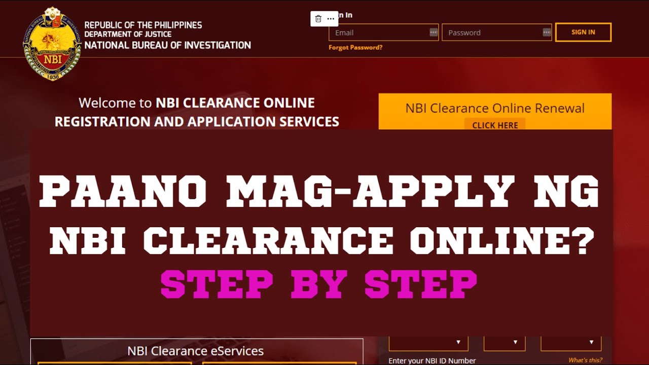HOW TO GET NBI CLEARANCE HUSSLE FREE? PAANO KUMUHA NG NBI CLEARANCE? NBI ONLINE REGISTRATION ...